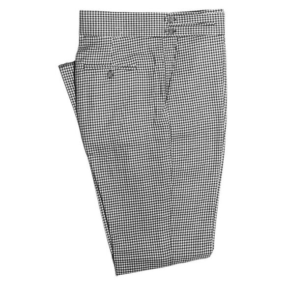 Chiragh Apparel | Pants | Mens Gurkha Pants Black White Check Plaid ...